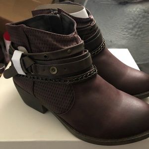 SO | Shoes | Red Bud Wine Boots | Poshmark